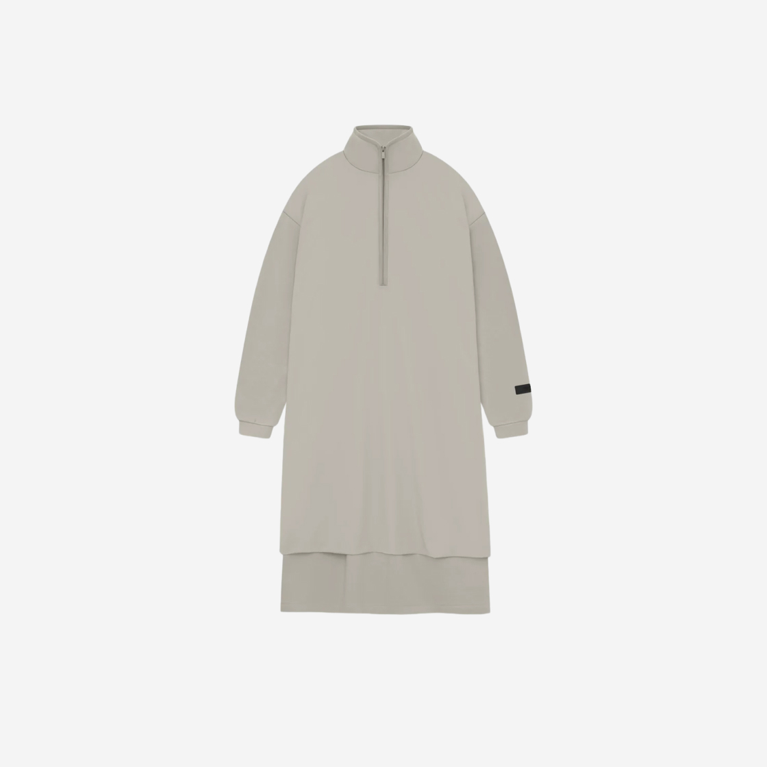 (W) 에센셜 나일론 플리스 모크넥 스웨터 드레스 실 - 24SS | Essentials | KREAM