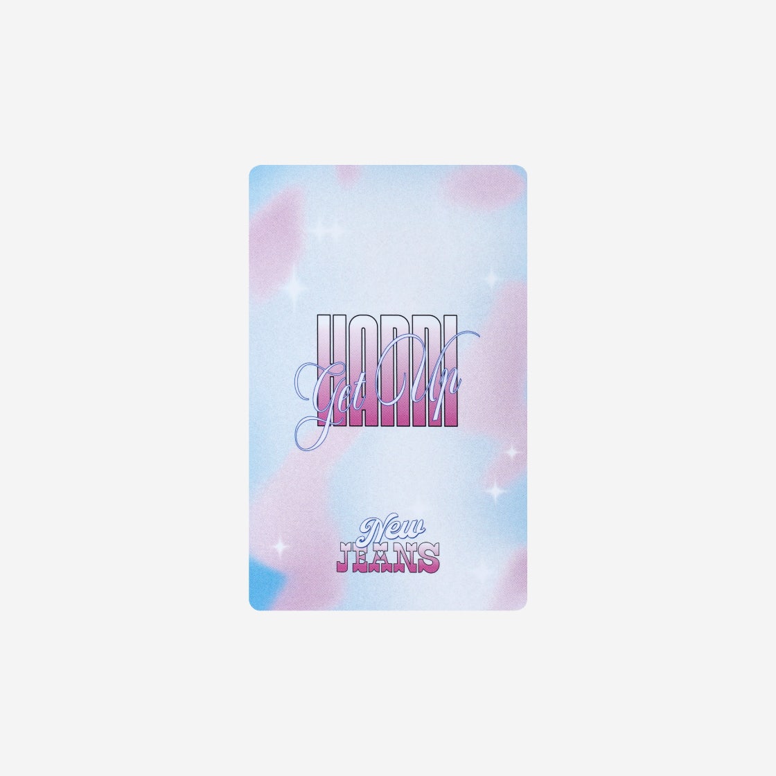 뉴진스 공개 방송 겟업 슈퍼 샤이 하니 | Photo Card | KREAM