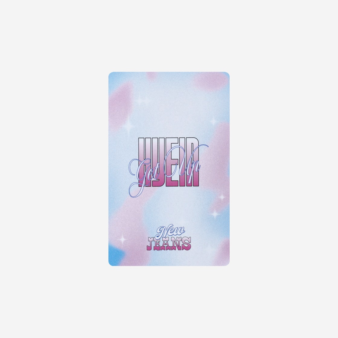 뉴진스 공개 방송 겟업 슈퍼 샤이 혜인 | Photo Card | KREAM