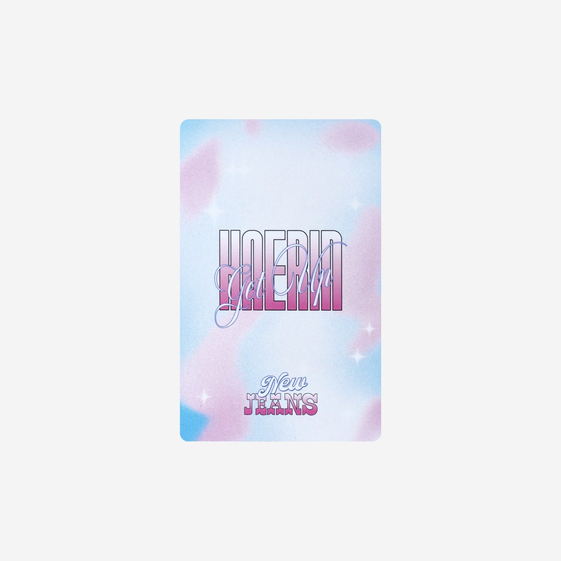 뉴진스 공개 방송 겟업 해린 | Photo Card | KREAM