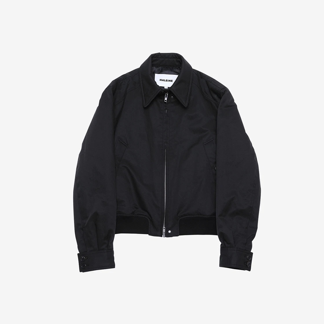 알렌느 패딩 3D 디테일 숏 자켓 블랙 | Haleine | KREAM