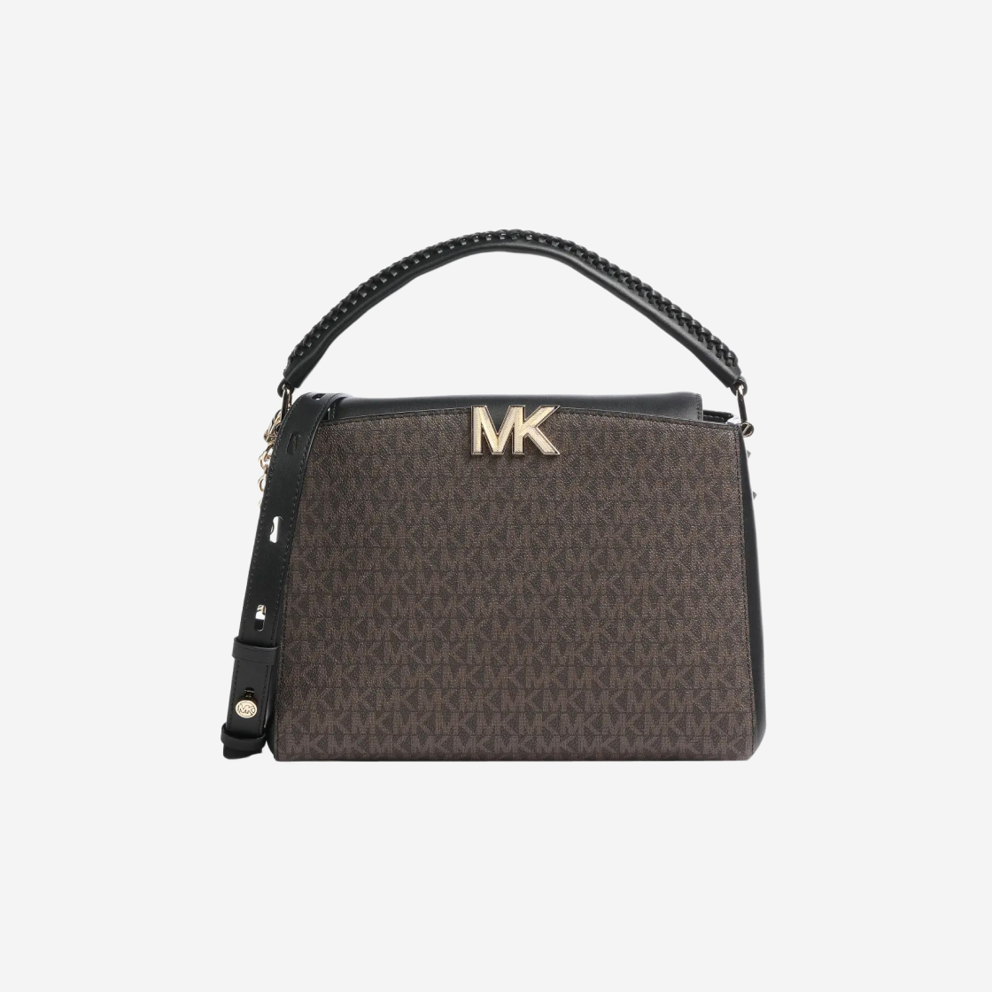 마이클 코어스 칼리 미디움 로고 사첼 블랙 브라운 | Michael Kors | KREAM