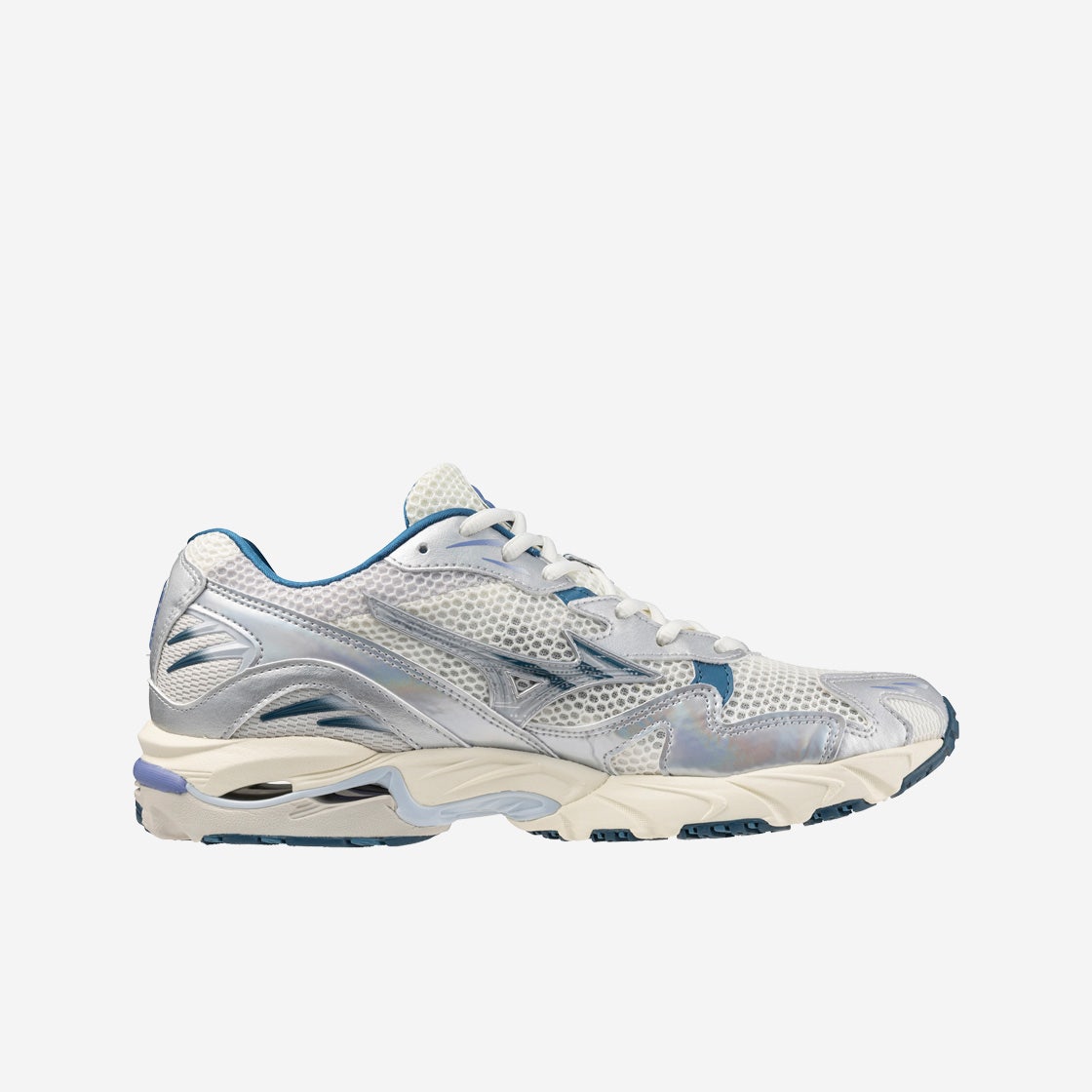 미즈노 웨이브 라이더 10 아크틱 아이스 아크틱 아이스 스노우 화이트 Mizuno Kream