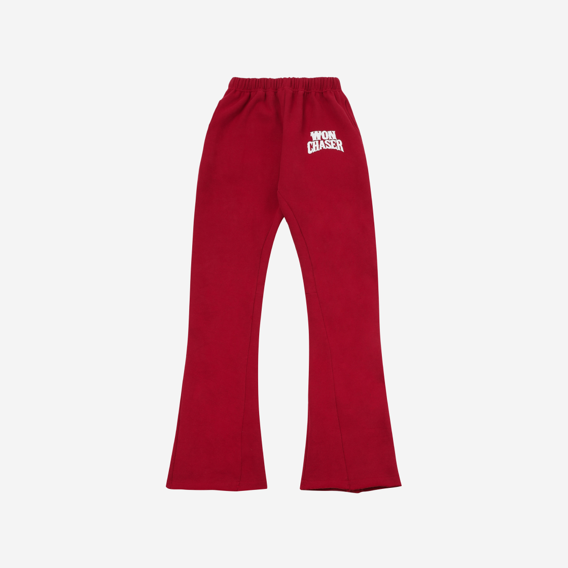 원체이서 빈티지 플레어 스웨트팬츠 레드 | Won Chaser | KREAM