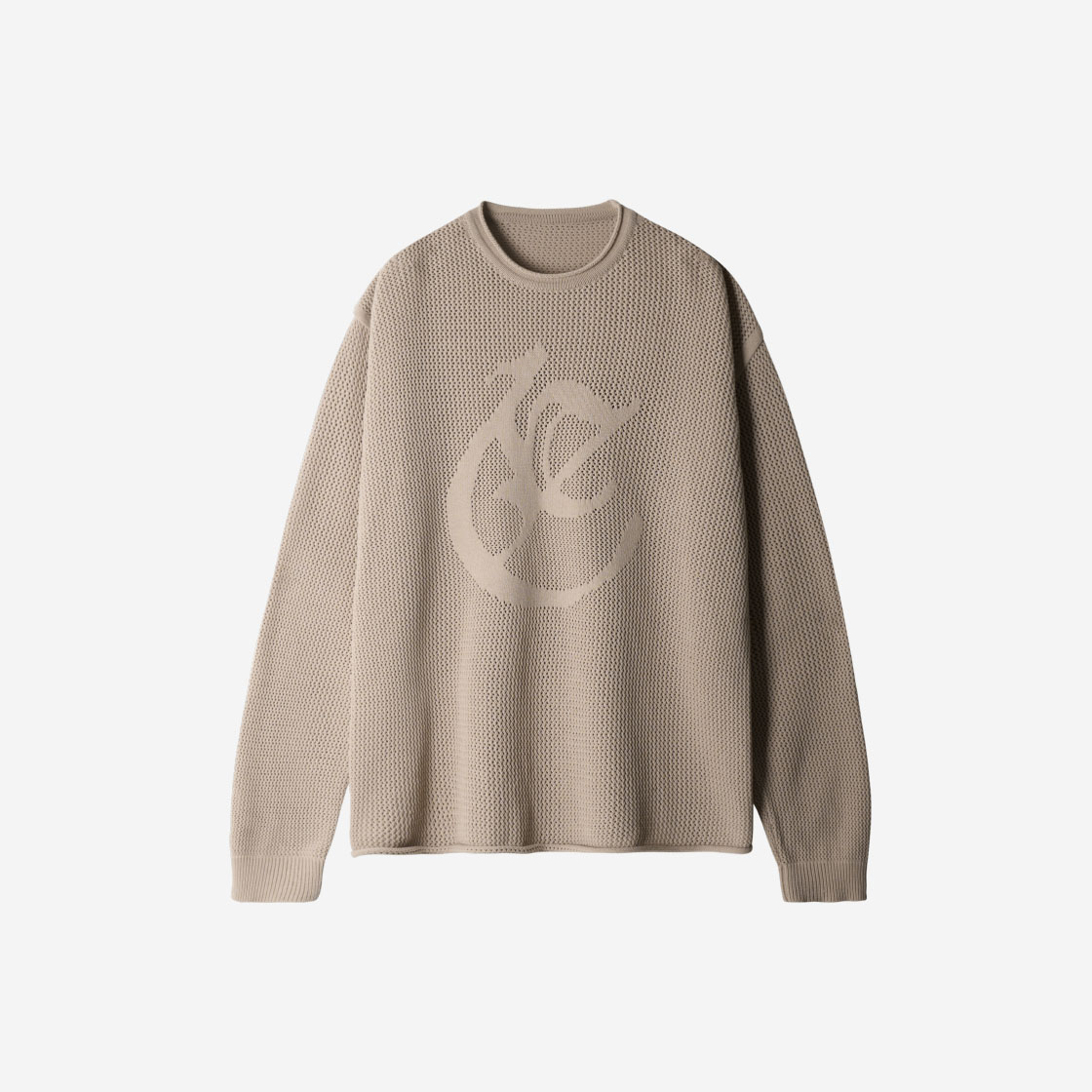이티씨이 써클 로고 니트 베이지 | ETCE | KREAM
