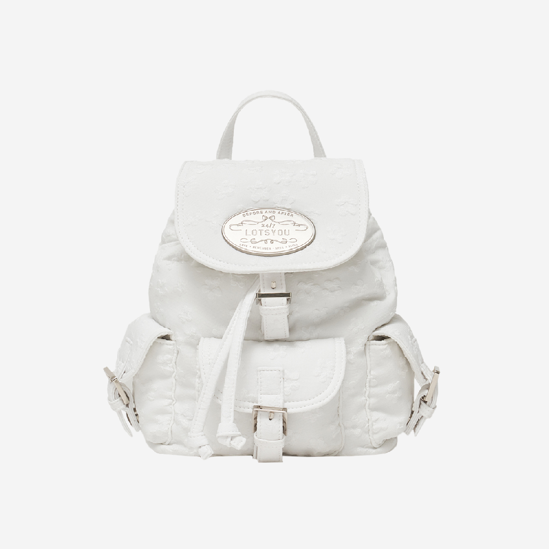 라츠유 노스텔지아 츄비 백팩 화이트 | LOTS YOU | KREAM