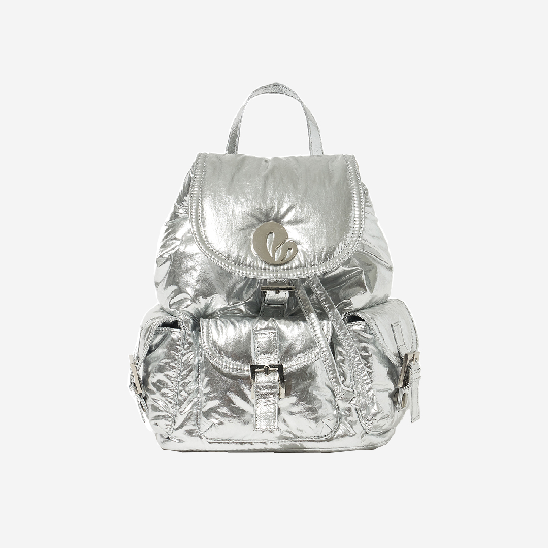 라츠유 클라우디 츄비 백팩 실버 | LOTS YOU | KREAM