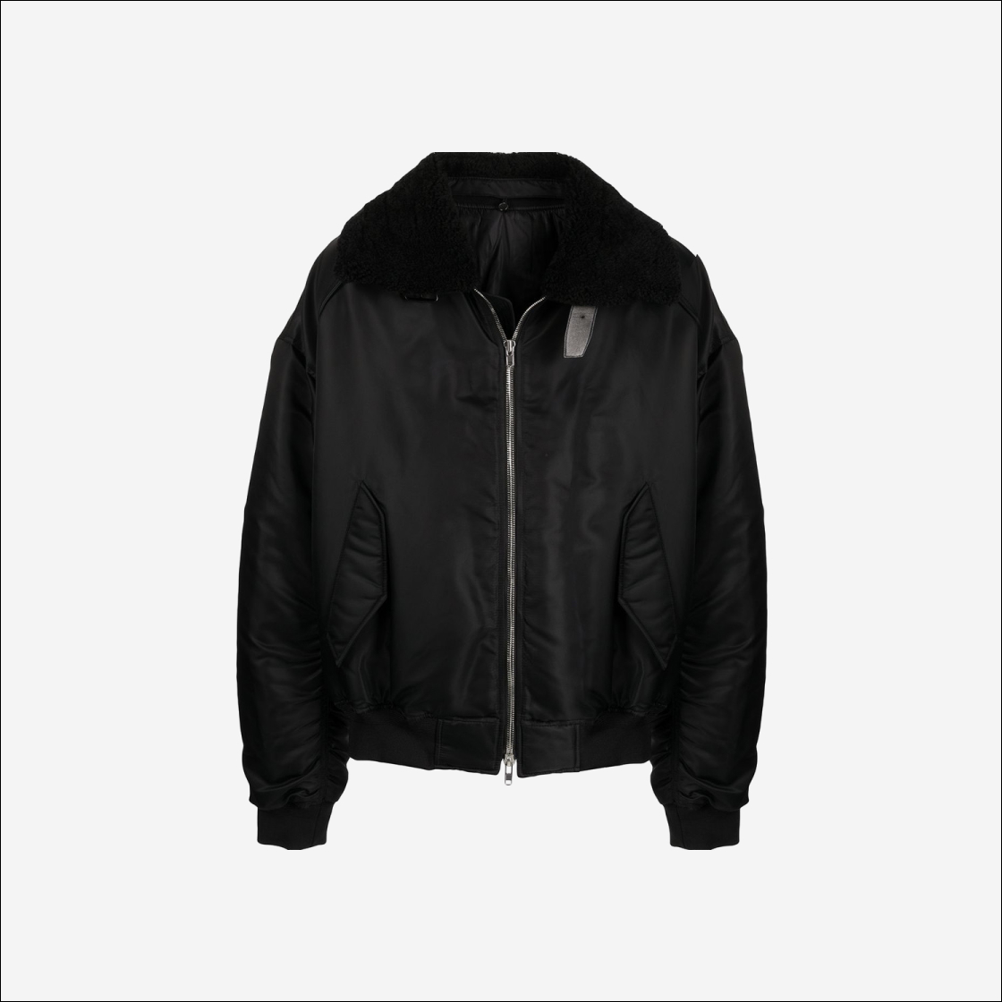 준지 MA-2 봄버 점퍼 블랙 - 21FW | JUUN.J | KREAM