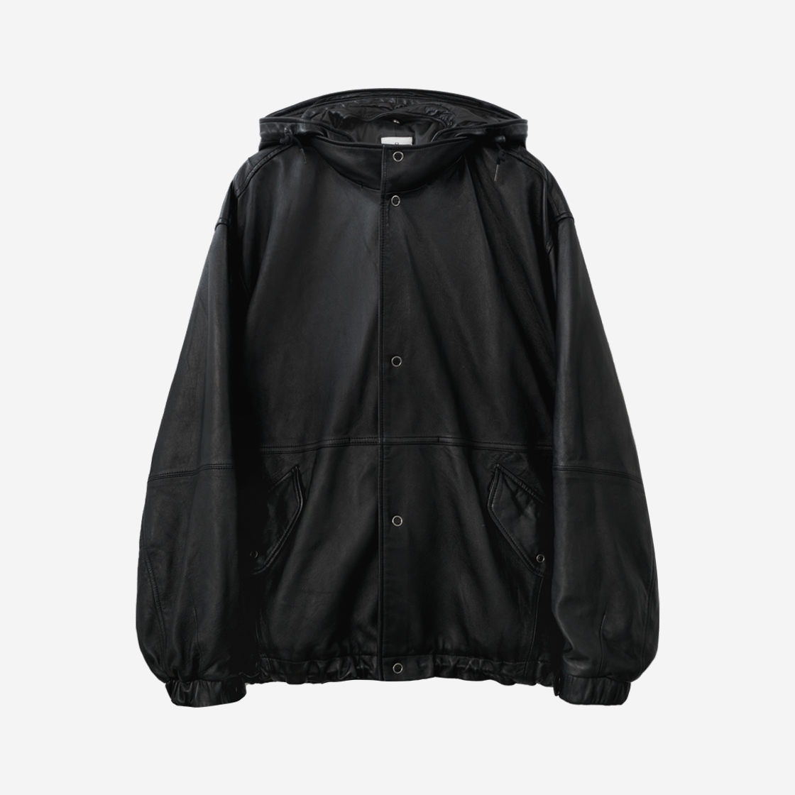 폴리테루 램스킨 밀 파카 블랙 | Polyteru | KREAM