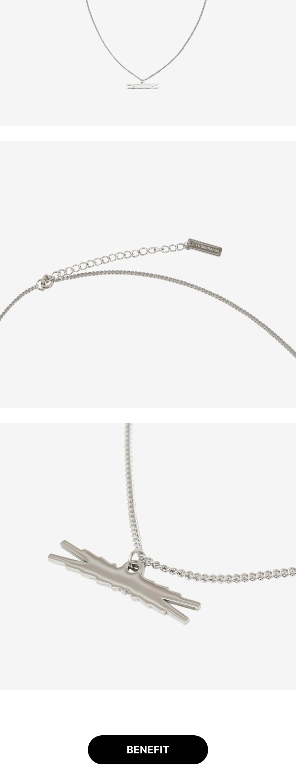 르세라핌 목걸이 | LE SSERAFIM OFFICIAL MERCH. | KREAM