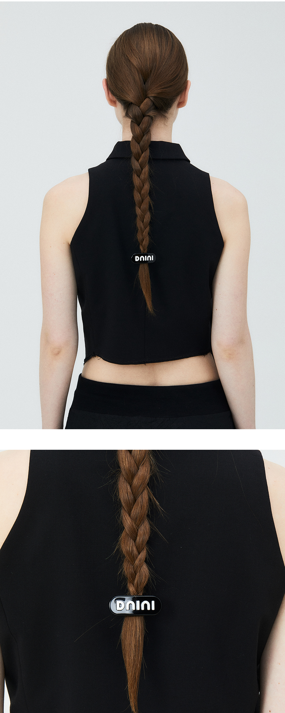 드니니 로고 헤어핀 블랙 | DNINI | KREAM