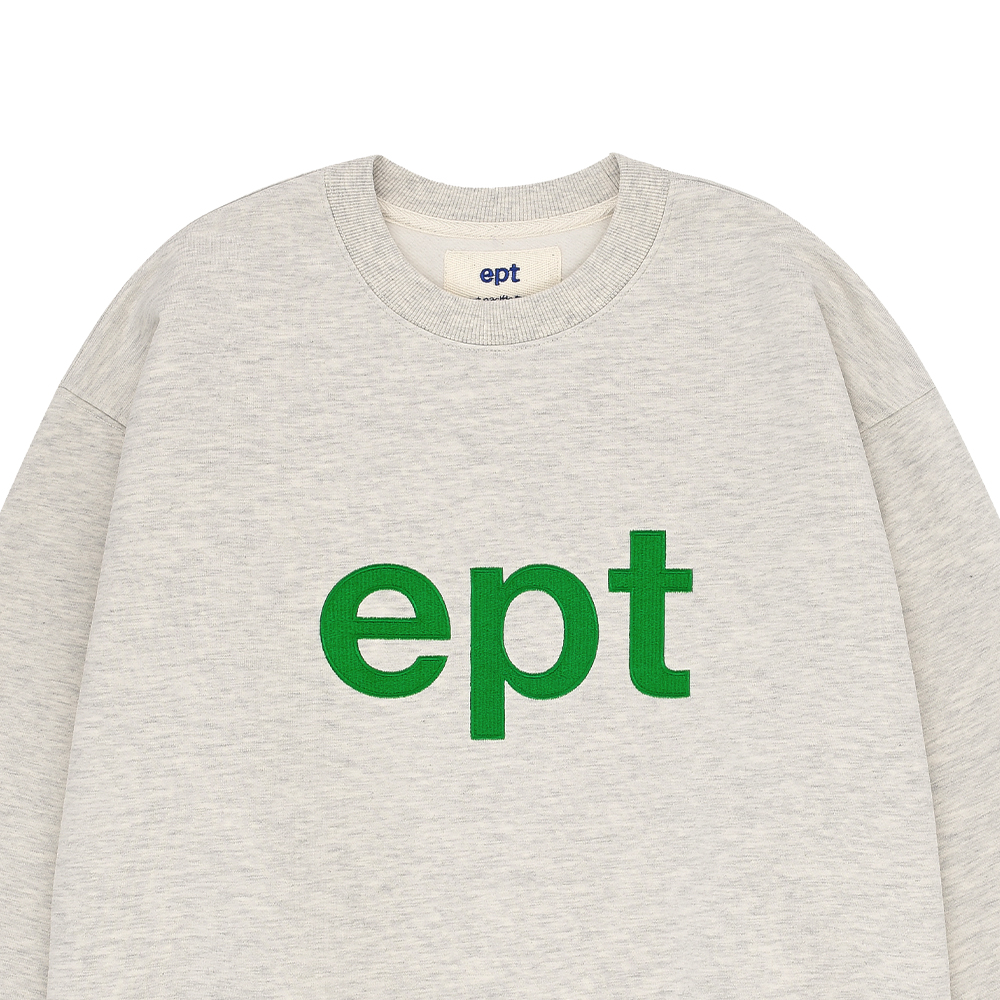 이피티 로고 크루넥 오트밀 | EPT | KREAM
