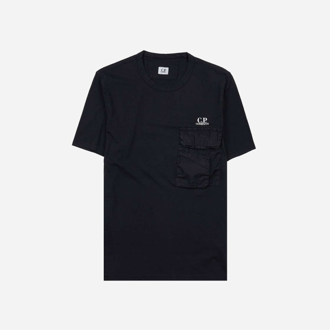 C.P. 컴퍼니 20/1 저지 포켓 티셔츠 블랙 - 23SS | C.P. Company | KREAM