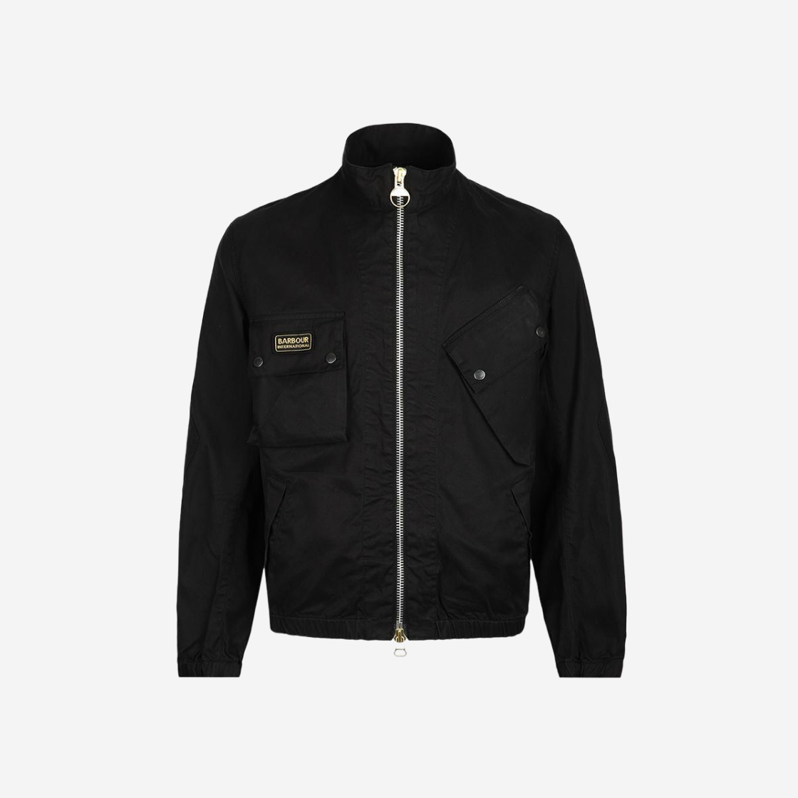 바버 인터네셔널 드릴 캐주얼 자켓 블랙 | Barbour | KREAM