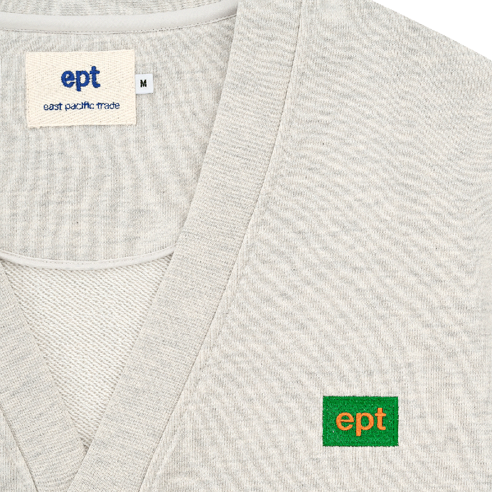 이피티 니벨 스웨트 가디건 오트밀 | EPT | KREAM