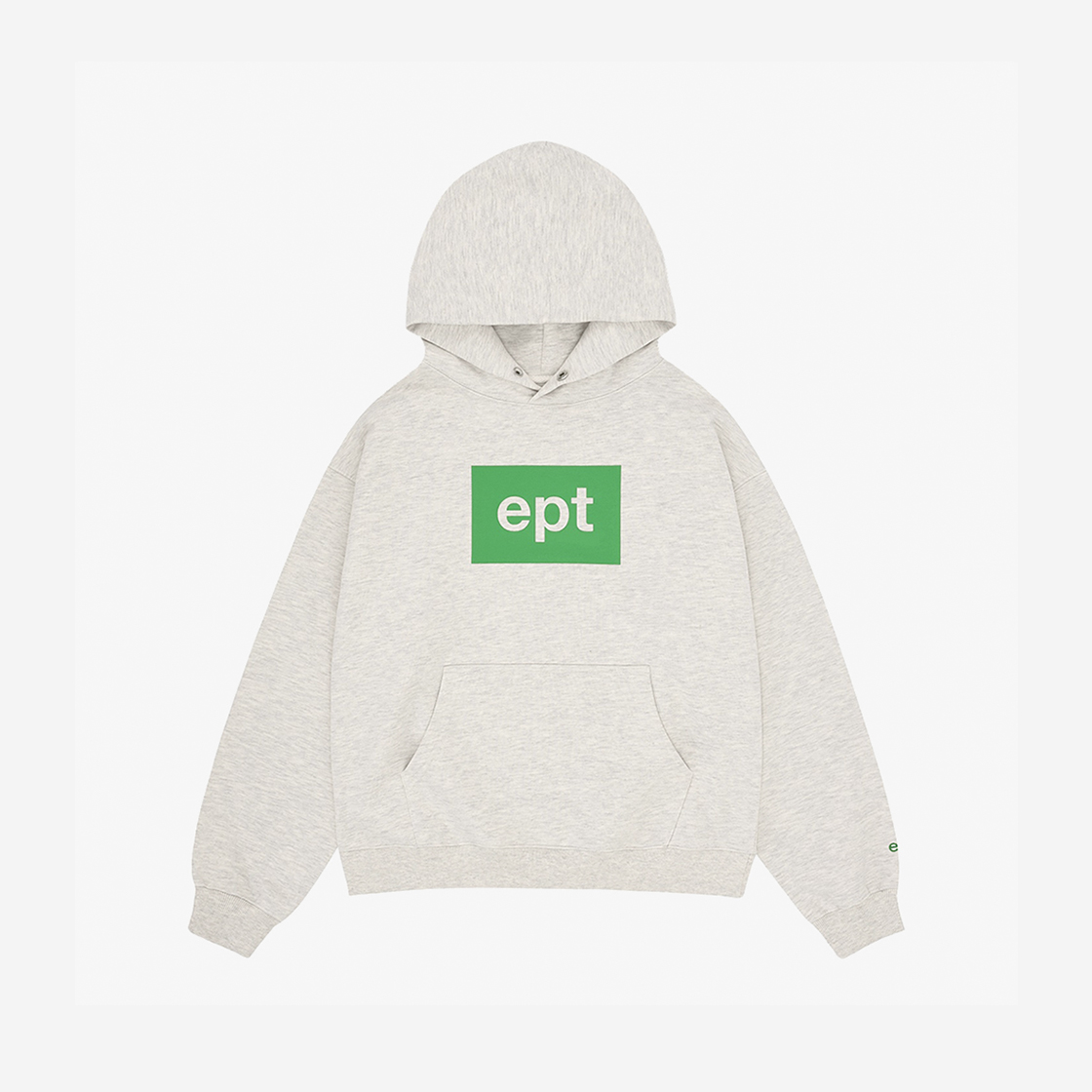 이피티 박스 로고 후디 오트밀 | EPT | KREAM