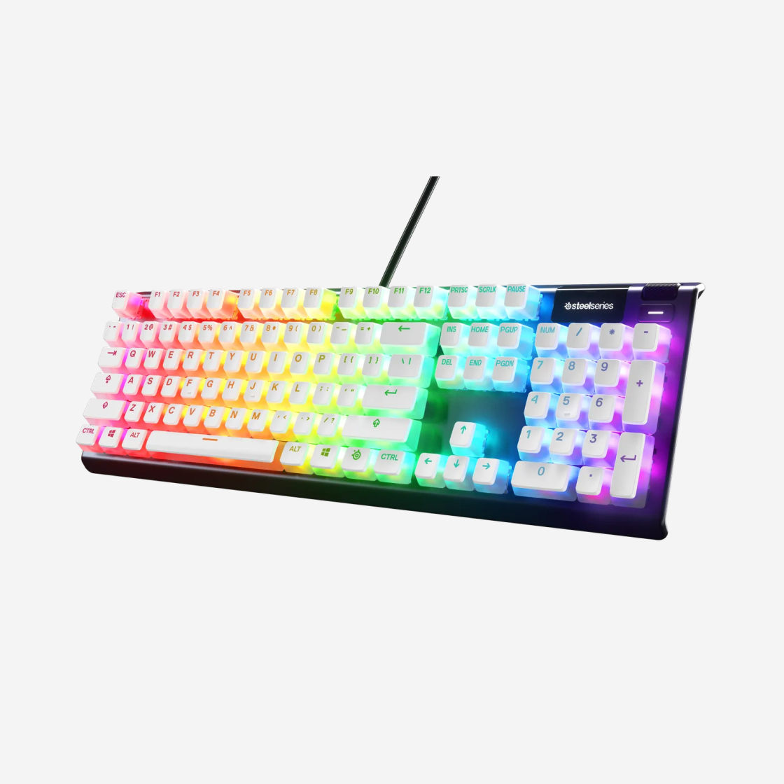 스틸시리즈 프리즘캡스 PBT 키캡 화이트 영문 (국내 정식 발매 제품) | Steelseries | KREAM