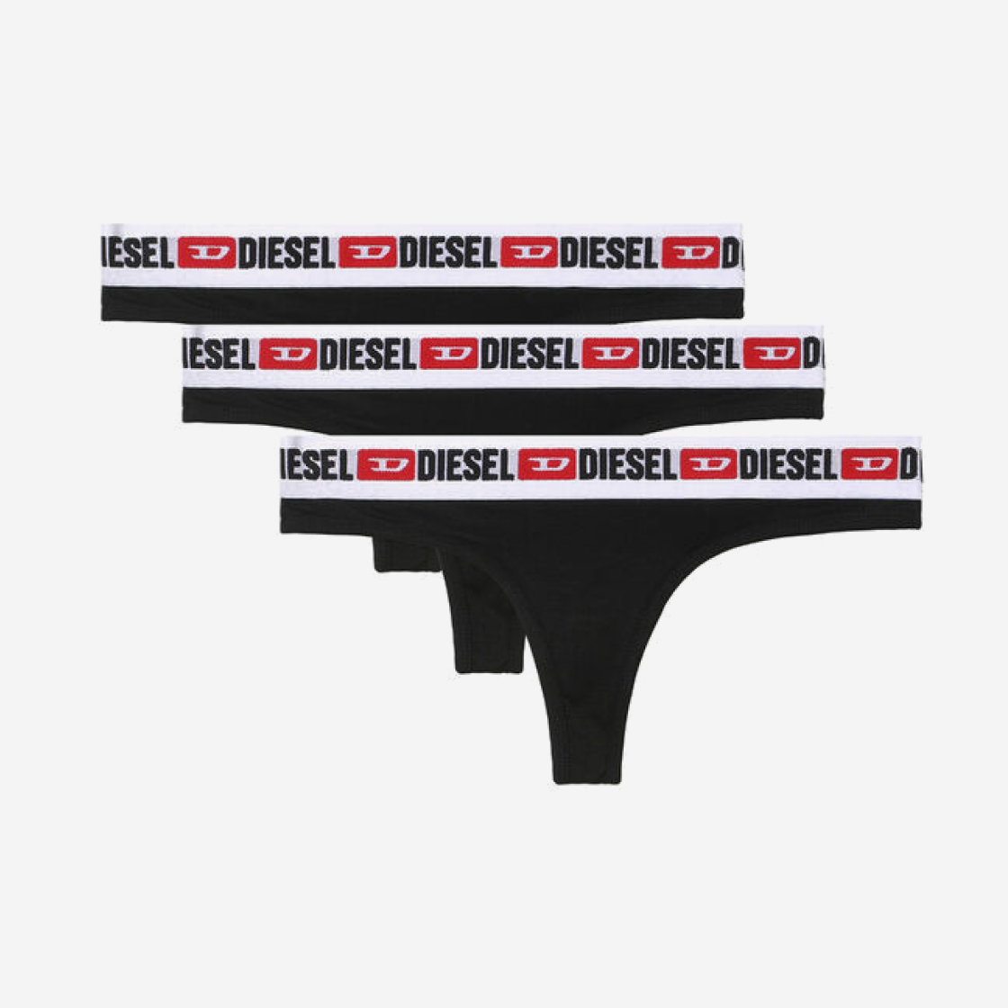 (W) 디젤 Ufst 스타 데님 디비전 통 블랙 (3개입) | Diesel | KREAM