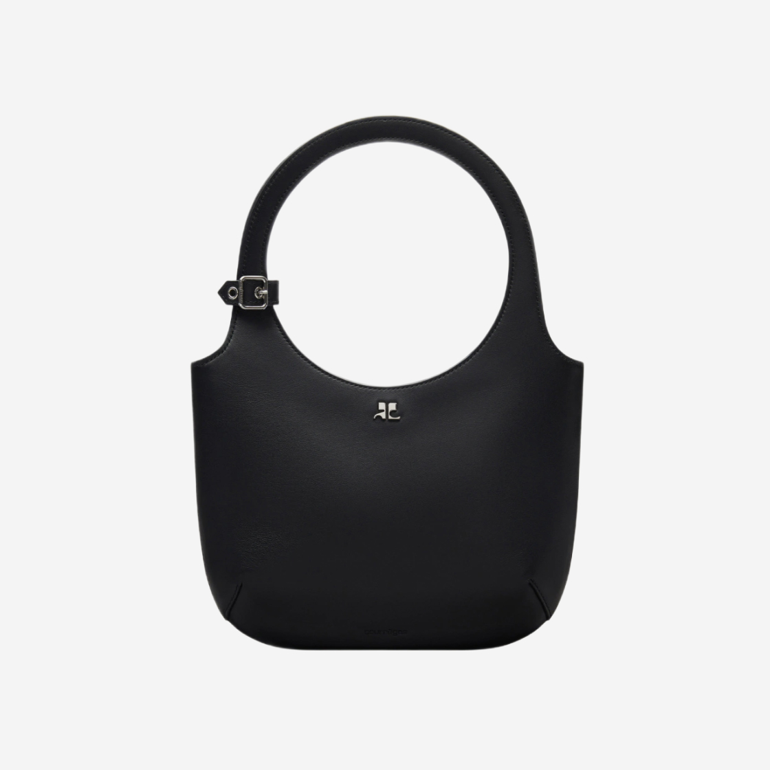 꾸레쥬 홀리 레더 백 블랙 | Courreges | KREAM