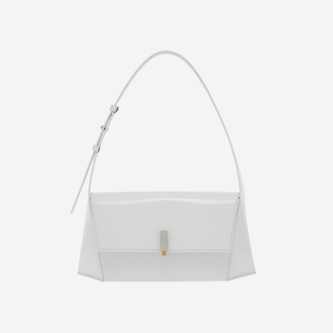 페라가모 지오메트릭 숄더백 옵티컬 화이트 | Ferragamo | KREAM