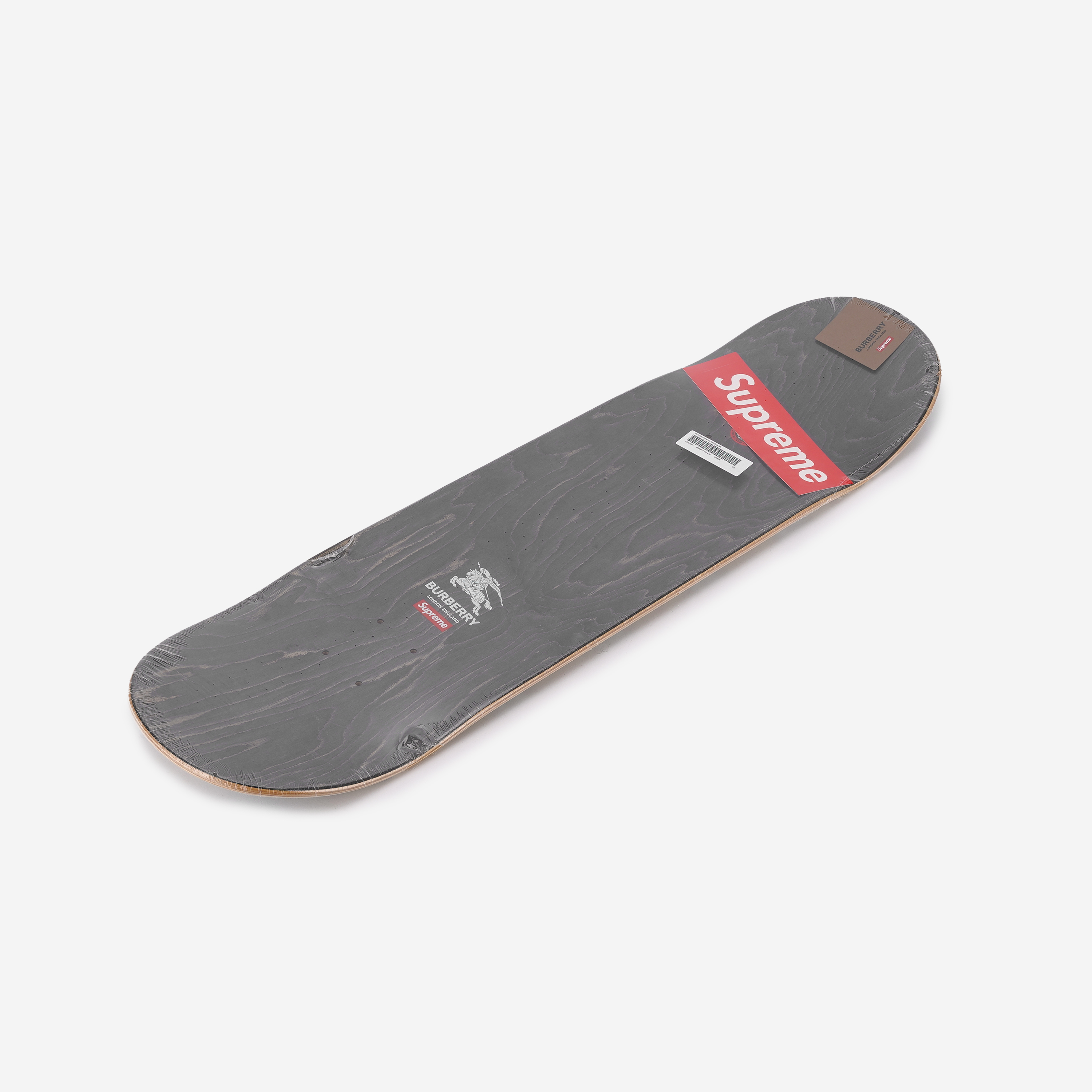 슈프림 x 버버리 스케이트보드 덱 베이지 - 22SS | KREAM