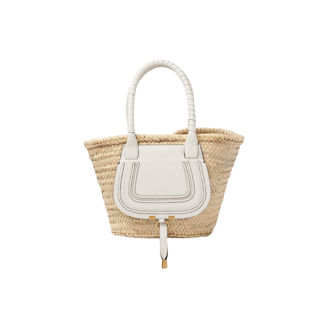 끌로에 미디움 마르씨 베스킷 화이트 | Chloe | KREAM