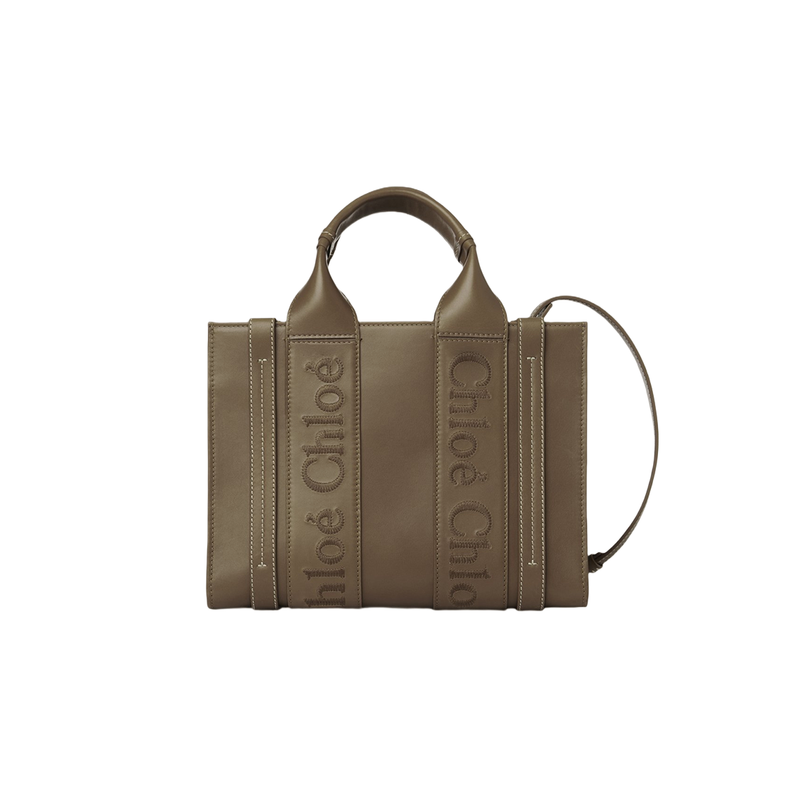 끌로에 스몰 우디 토트백 아미 그린 | Chloe | KREAM