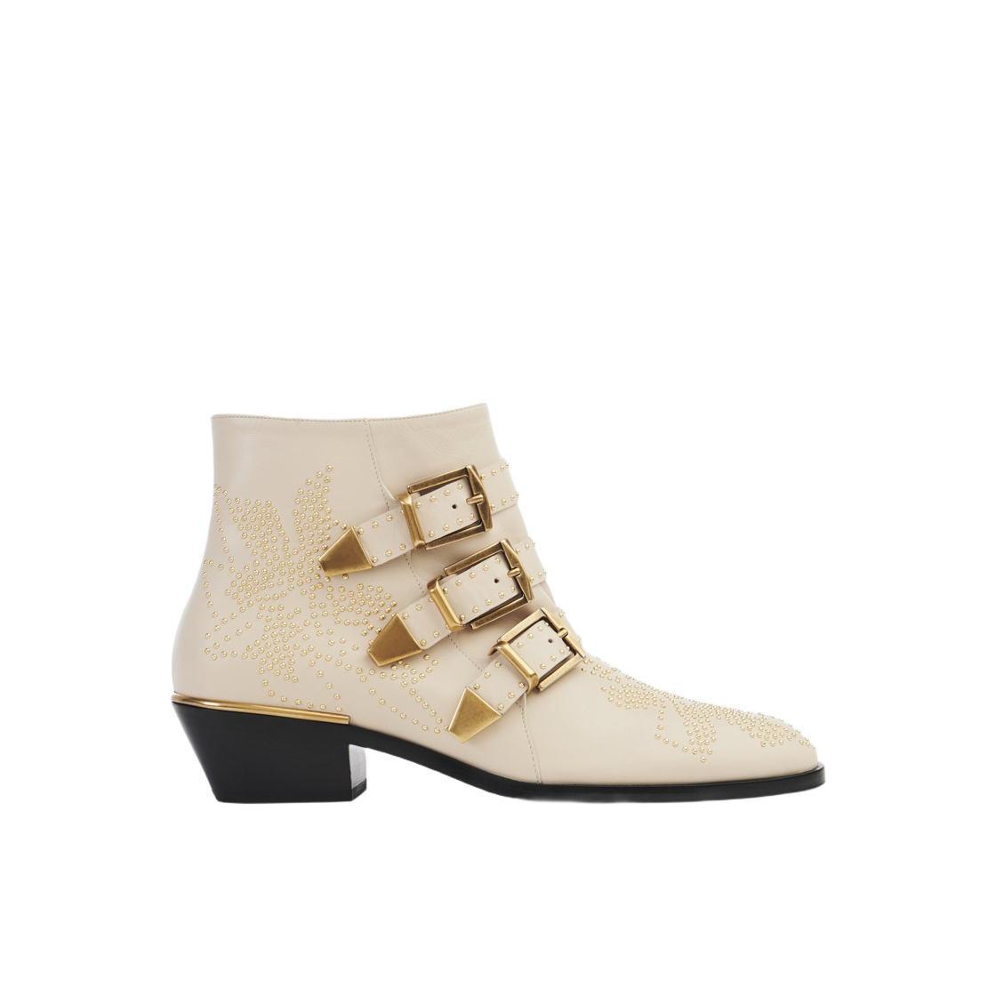 (W) 끌로에 수자나 숏 부츠 펄리 그레이 | Chloe | KREAM