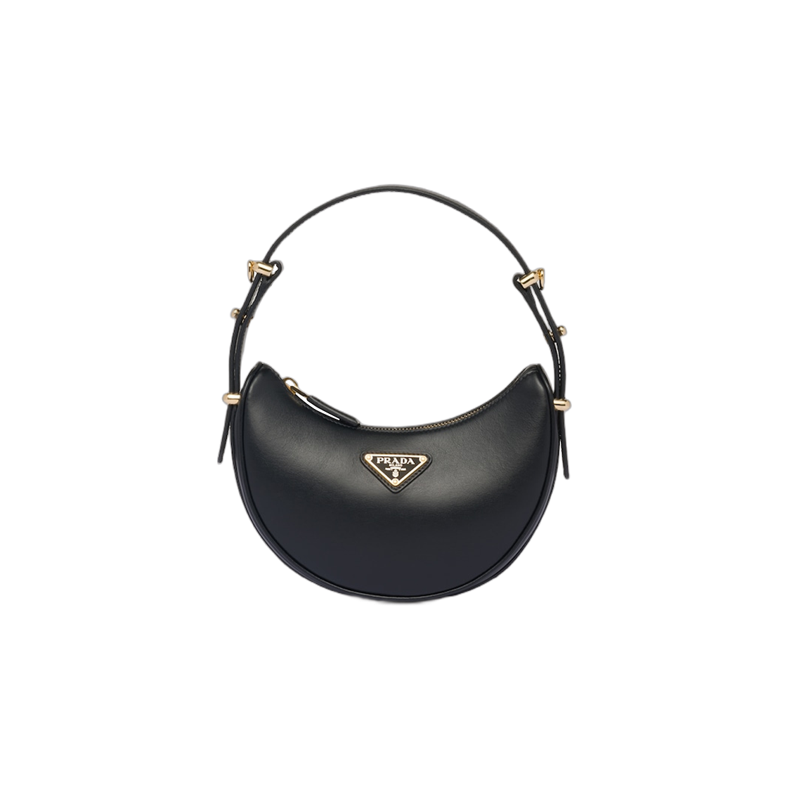 프라다 아르케 레더 미니 숄더백 블랙 | Prada | KREAM