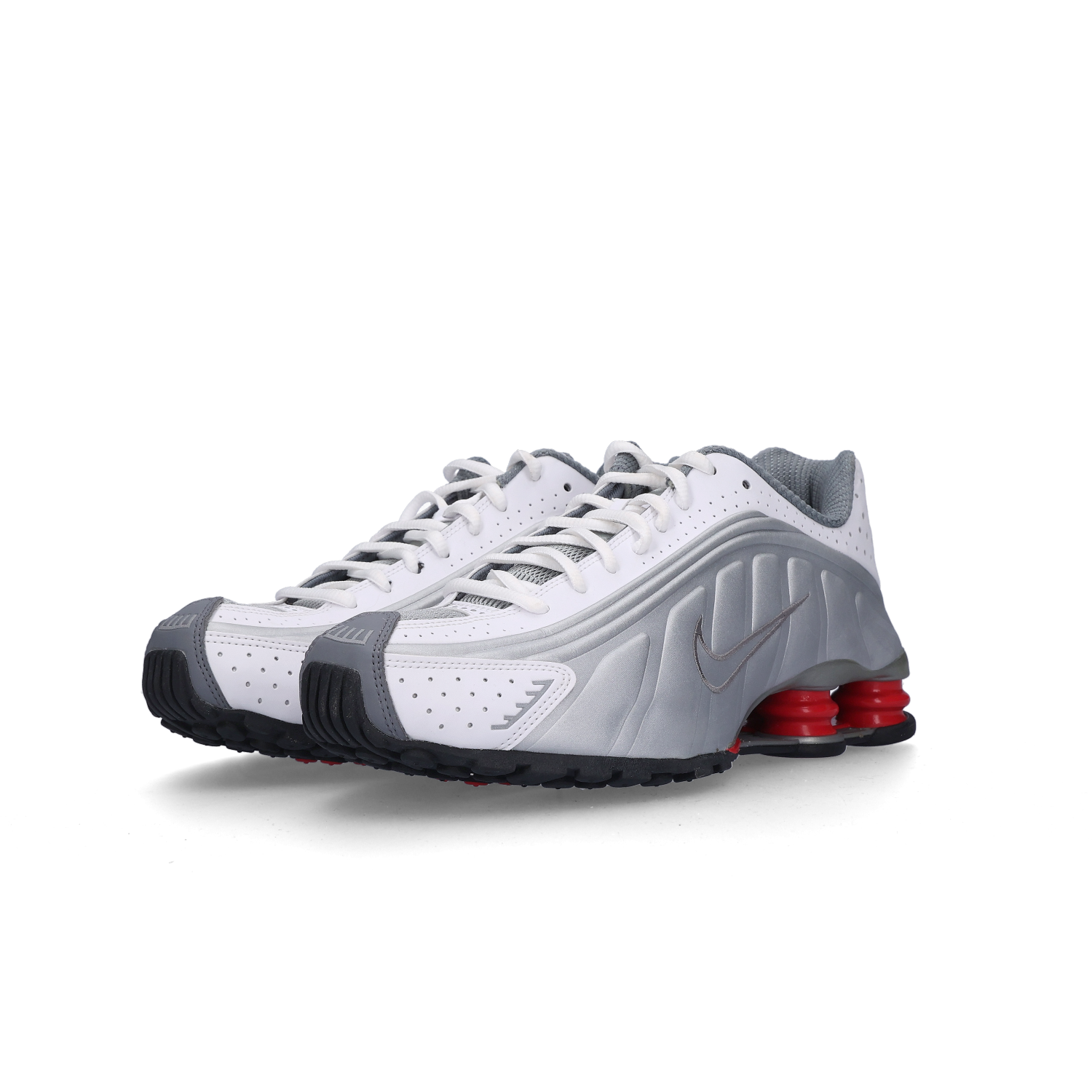 나이키 샥스 R4 메탈릭 실버 커멧 레드 | KREAM