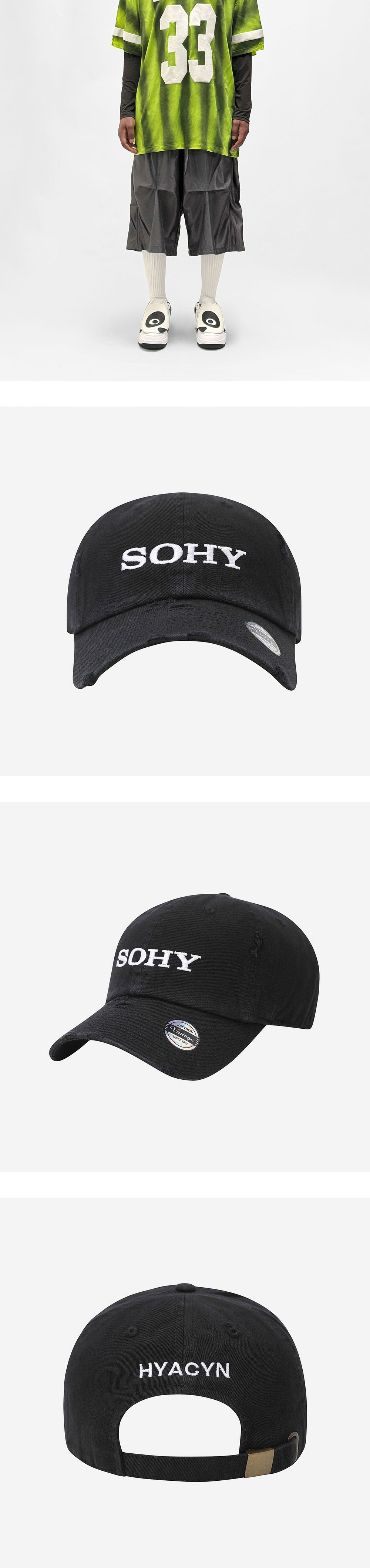 히아신 캡 SOHY 블랙 | Hyacyn | KREAM