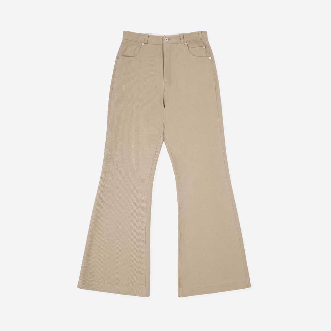 에스티유 24 스프링 플레어 코튼 팬츠 베이지 | STU | KREAM