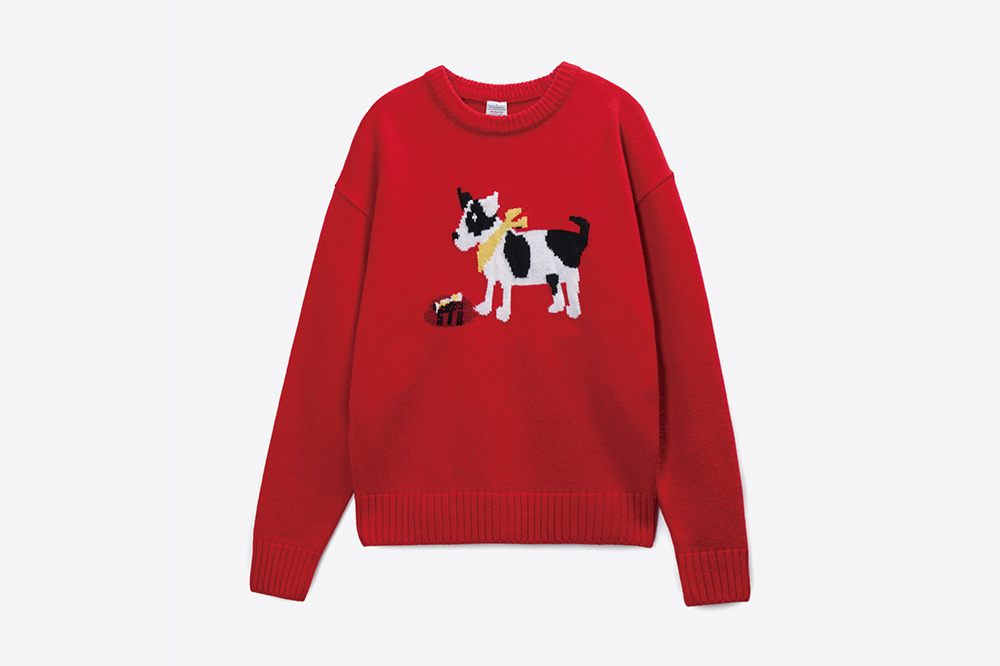 에스티유 폭스 테리어 니트 레드 | STU | KREAM