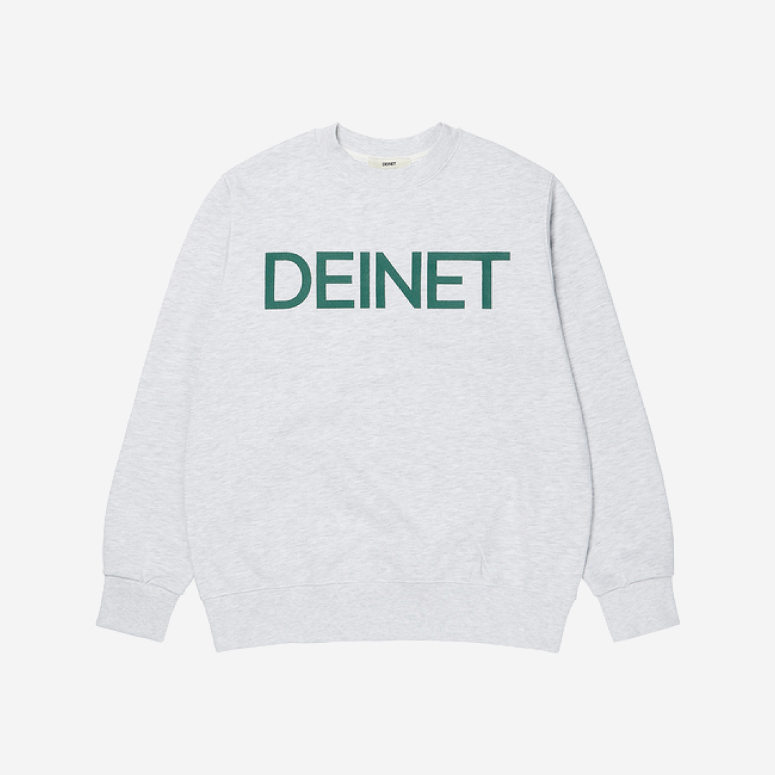 다이닛 빅 로고 스웨트셔츠 화이트 멜란지 | Deinet | KREAM