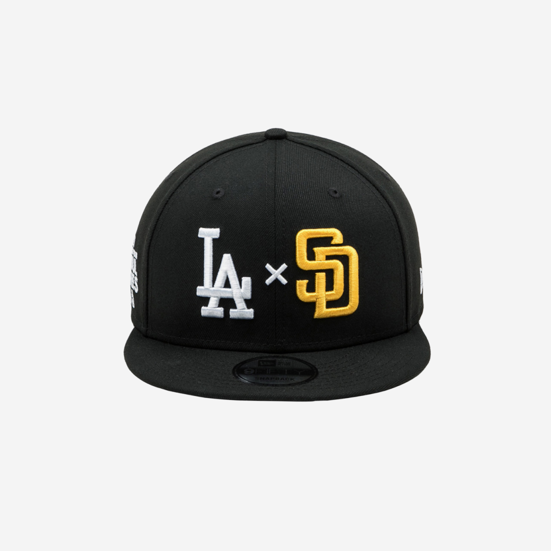뉴에라 9피프티 언스트럭쳐 MLB 서울 시리즈 LA 다저스 x 샌디에이고 파드리스 블랙 | New Era | KREAM