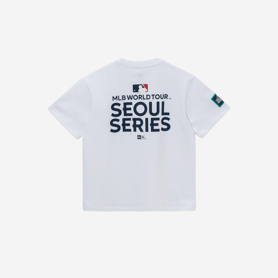 (Kids) 뉴에라 MLB 서울 시리즈 LA 다저스 티셔츠 화이트 | New Era | KREAM