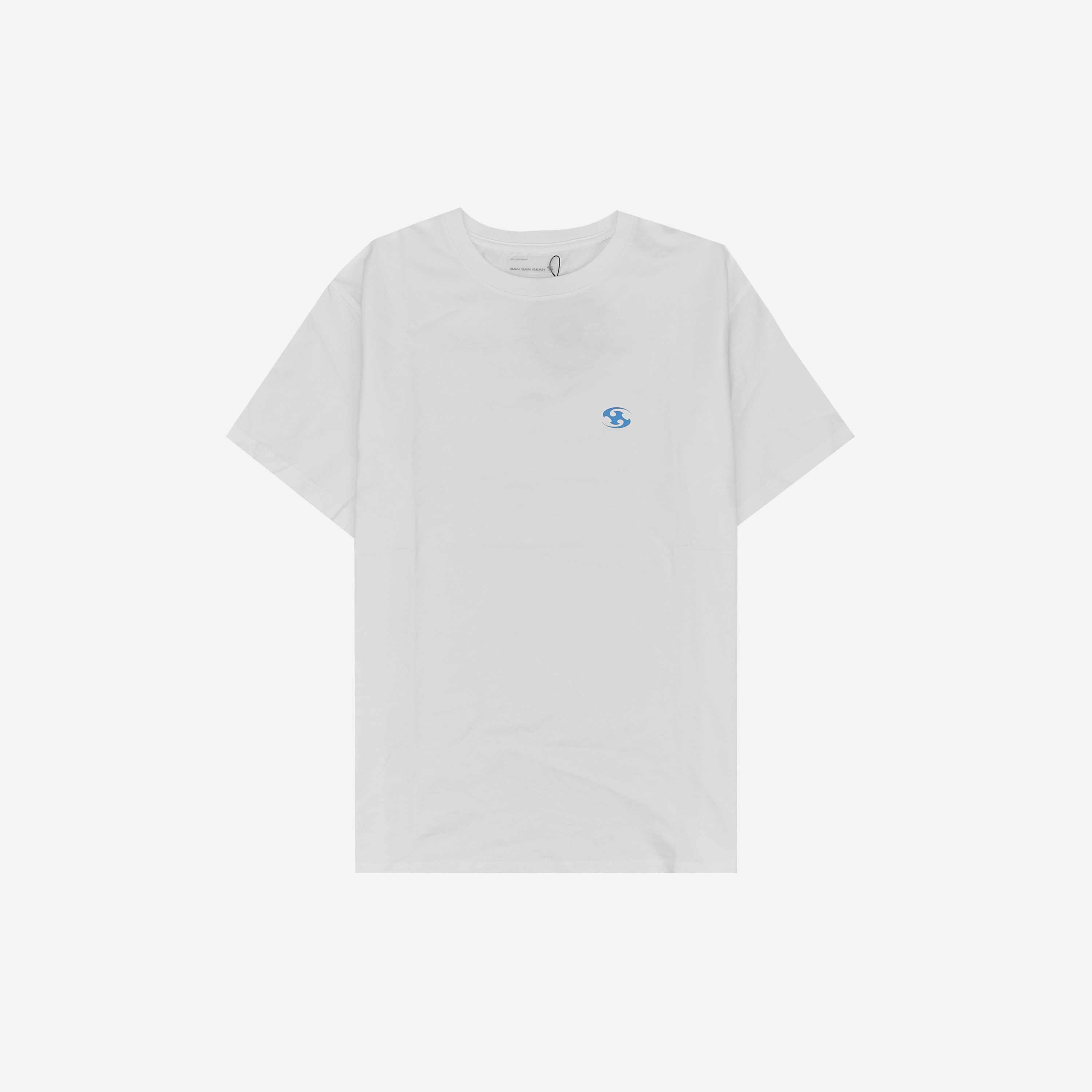 산산기어 로고 티셔츠 오프 화이트 - 23SS | KREAM