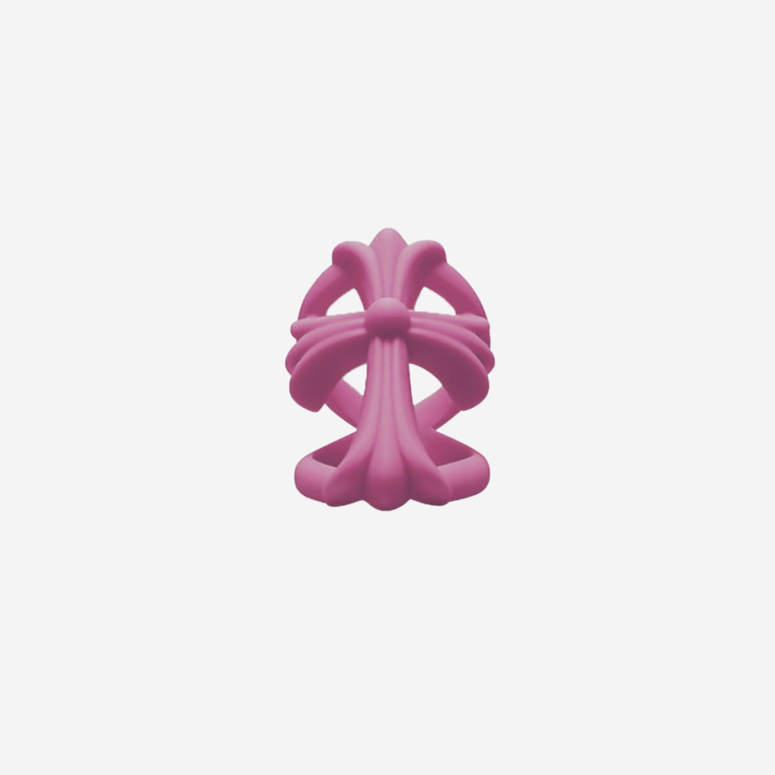 크롬하츠 실리크롬 인피니티 CH 크로스 링 핑크 - 2022/2023 | Chrome Hearts | KREAM