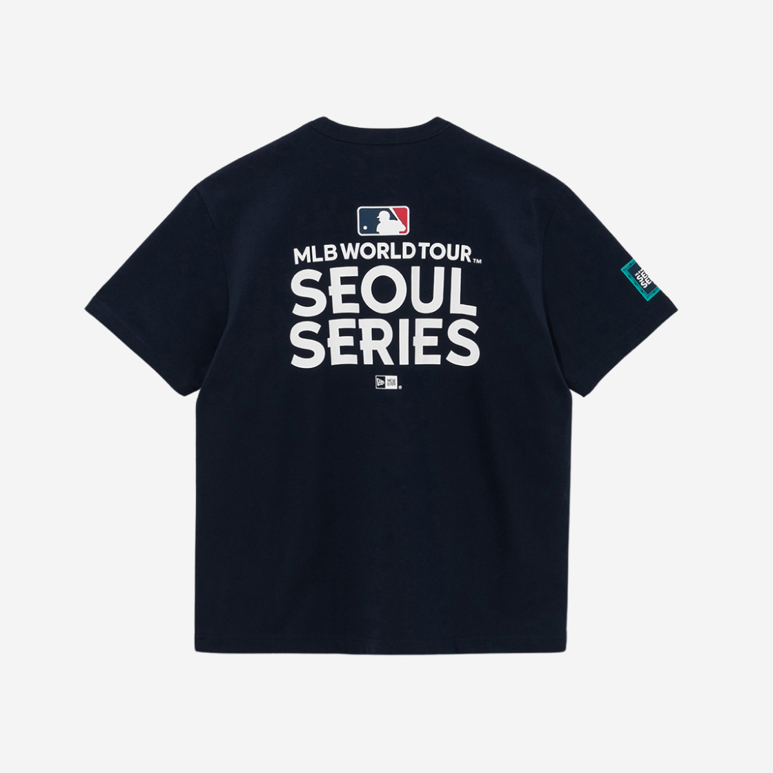 뉴에라 MLB 서울 시리즈 LA 다저스 티셔츠 네이비 | New Era | KREAM