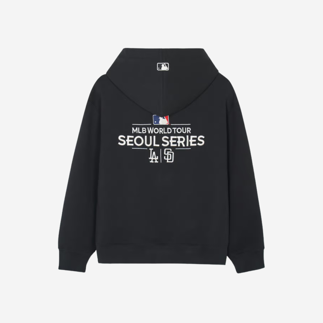 MLB 서울 시리즈 듀얼 로고 후드 LA SD 블랙 | MLB | KREAM