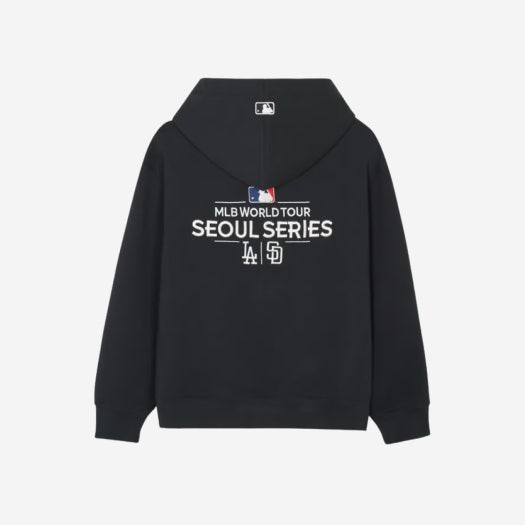 MLB 서울 시리즈 베이직 듀얼 로고 언스트럭쳐 볼캡 LA SD 라이트 그레이 | MLB | KREAM