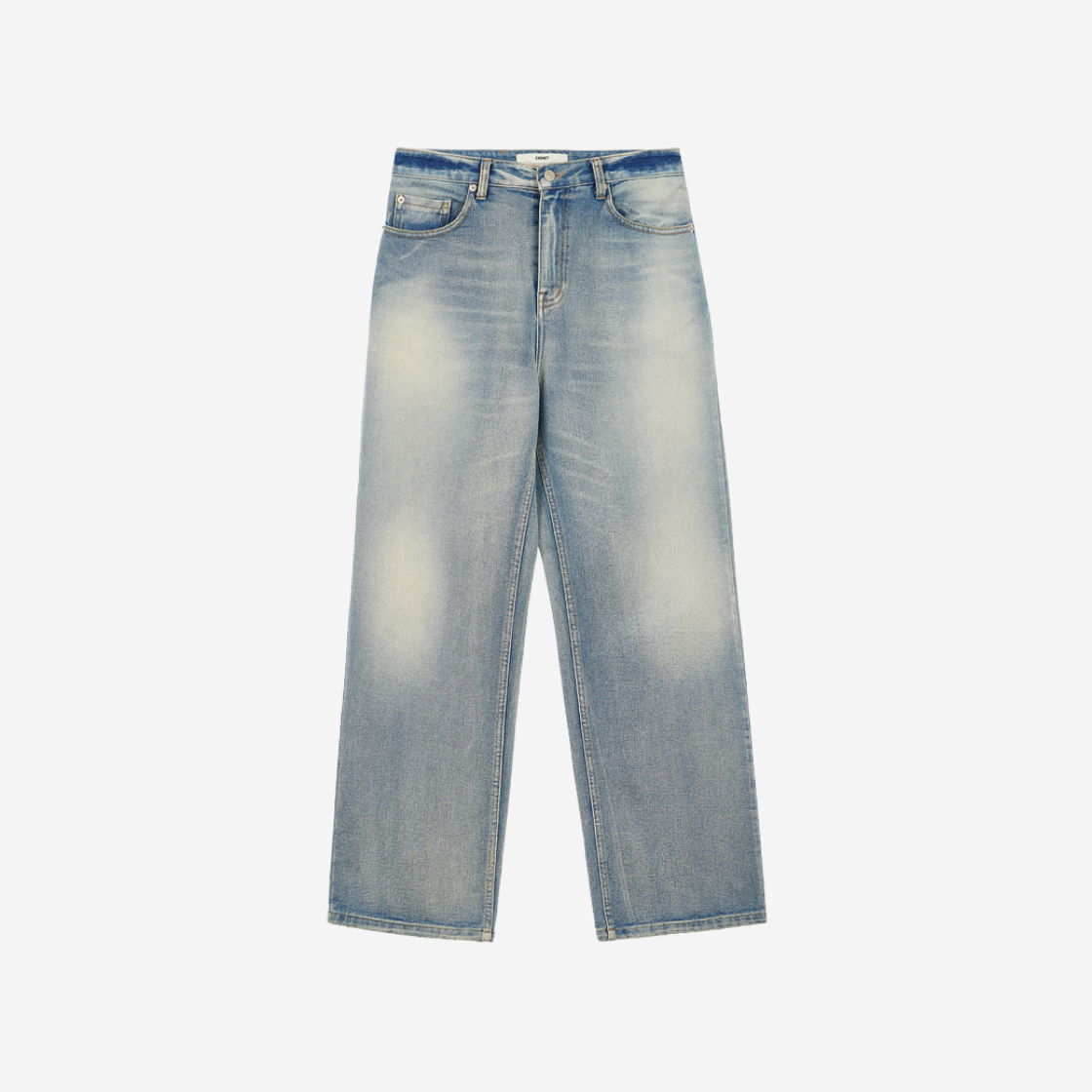 다이닛 페이디드 스트레이트 데님 라이트 블루 | Deinet | KREAM