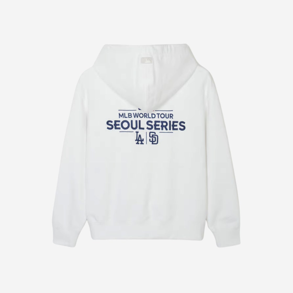 MLB 서울 시리즈 듀얼 로고 후드 LA SD 화이트 | MLB | KREAM