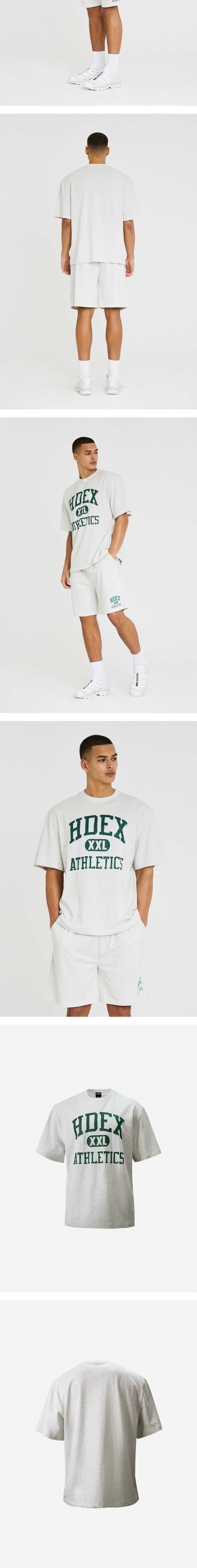 에이치덱스 바시티 숏 슬리브 오트밀 | HDEX | KREAM