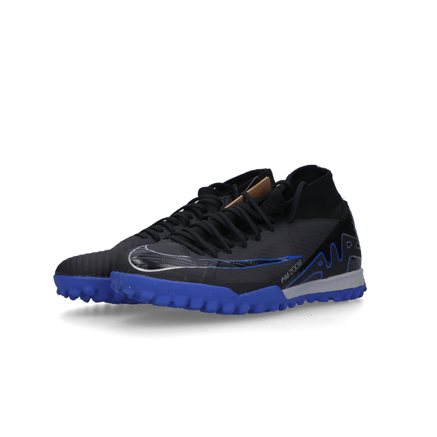 나이키 줌 머큐리얼 슈퍼플라이 9 아카데미 TF 블랙 하이퍼 로얄 | KREAM