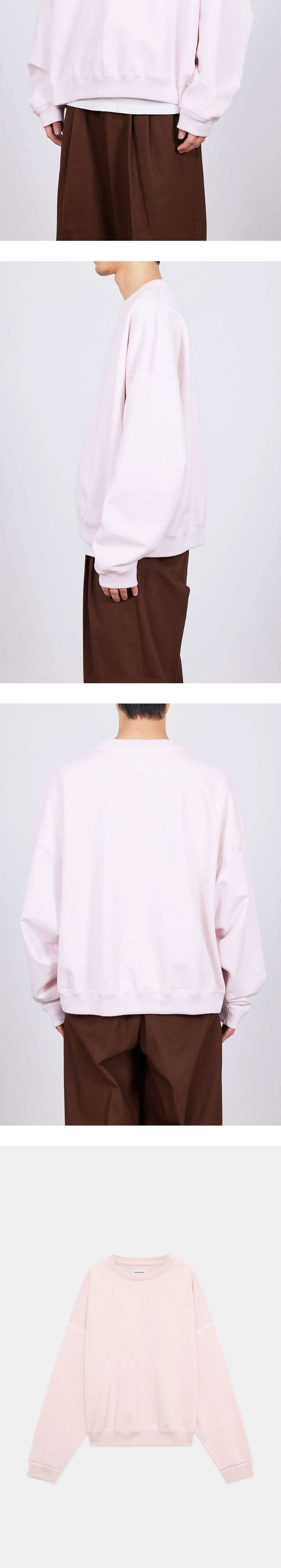 마카웨어 휴지 스웨트 쇼트 핑크 | Markaware | KREAM