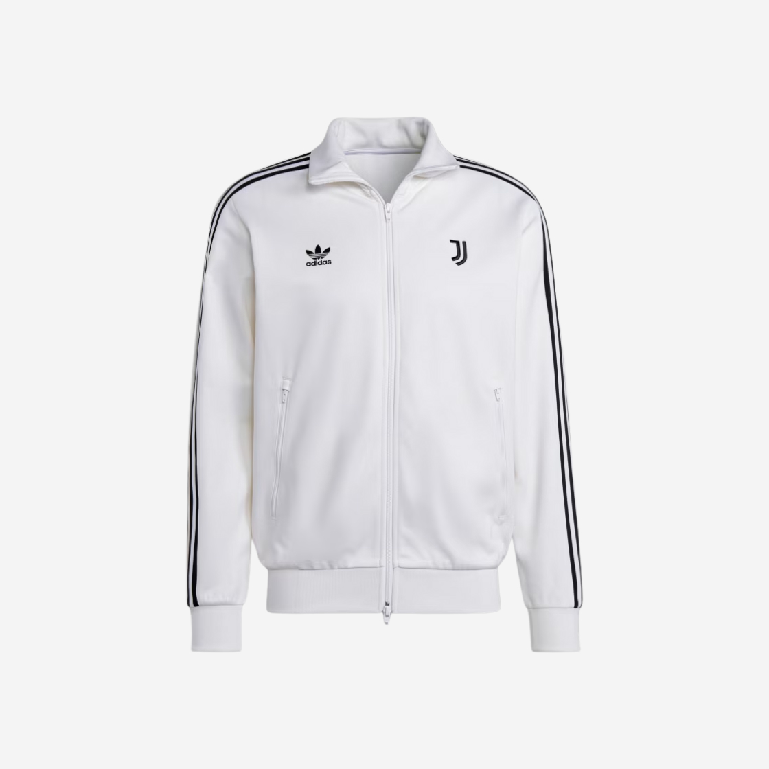 아디다스 유벤투스 베켄바우어 트랙탑 저지 자켓 블랙 화이트 - US 사이즈 | Adidas | KREAM