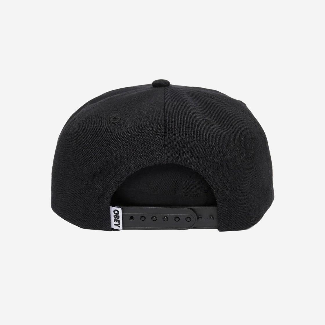 오베이 데빌 6 패널 클래식 스냅백 블랙 | Obey | KREAM