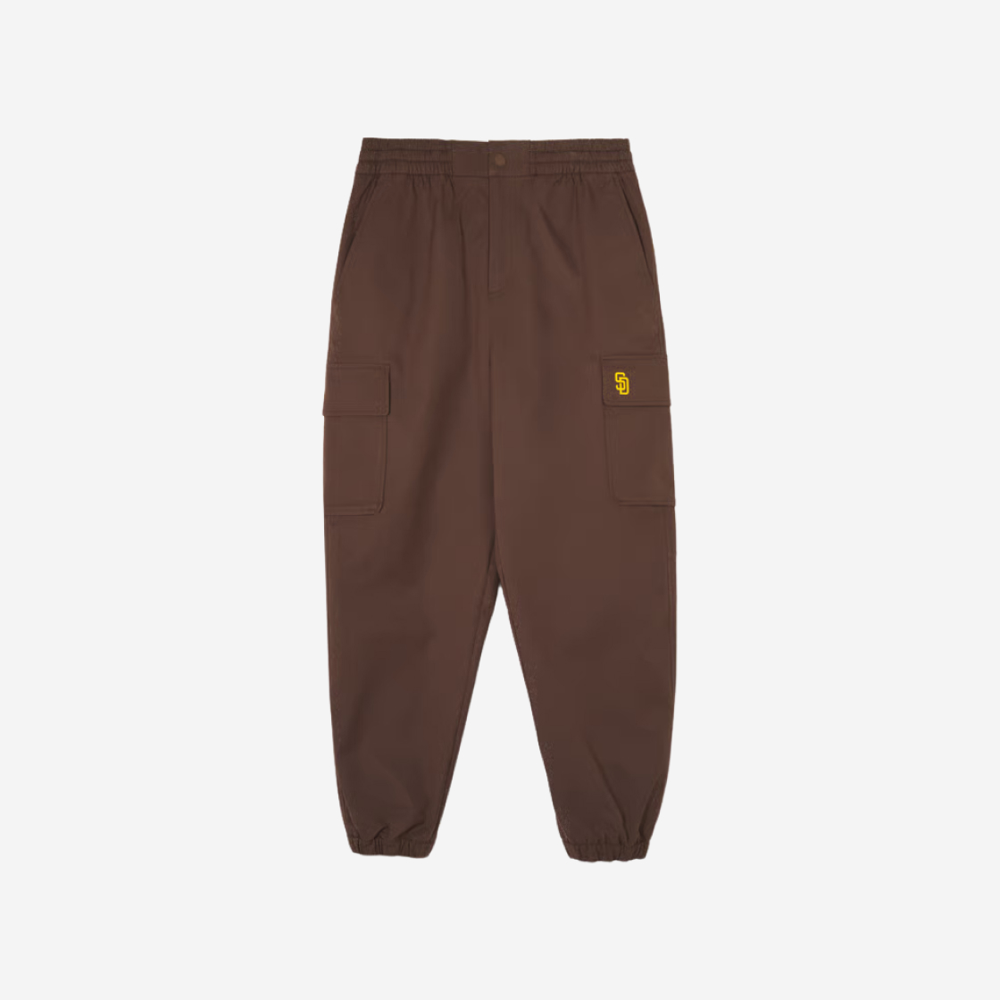 MLB 서울 시리즈 베이직 고프코어 루즈핏 카고 조거 팬츠 샌디에이고 파드리스 다크 브라운 | MLB | KREAM