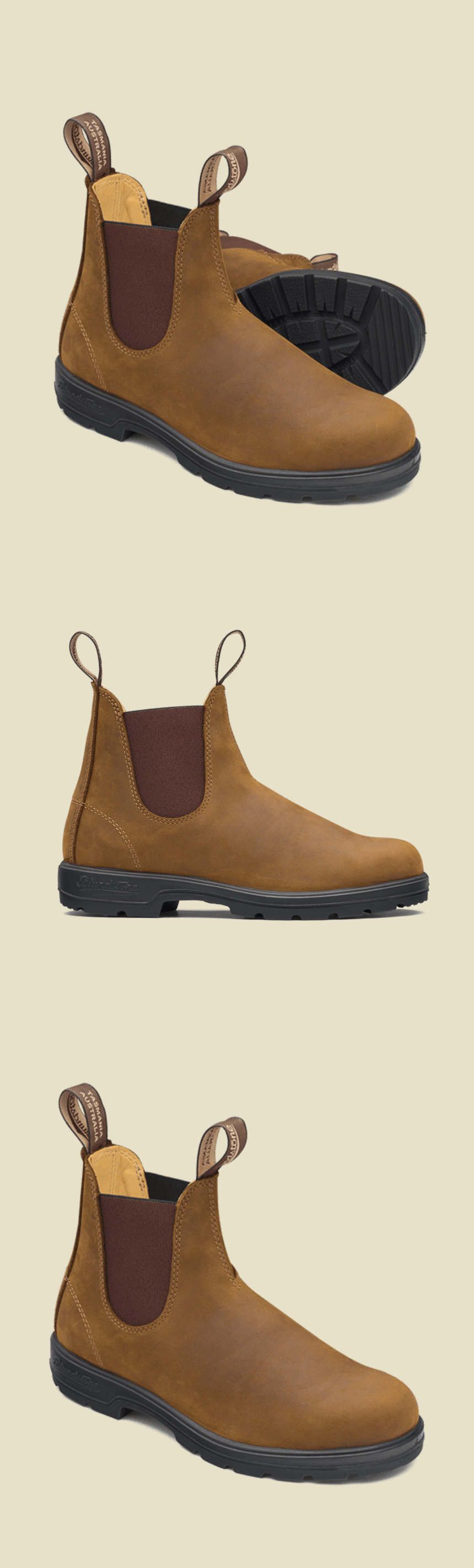 블런드스톤 클래식 562 첼시 부츠 브라운 머스타드 | BLUNDSTONE | KREAM